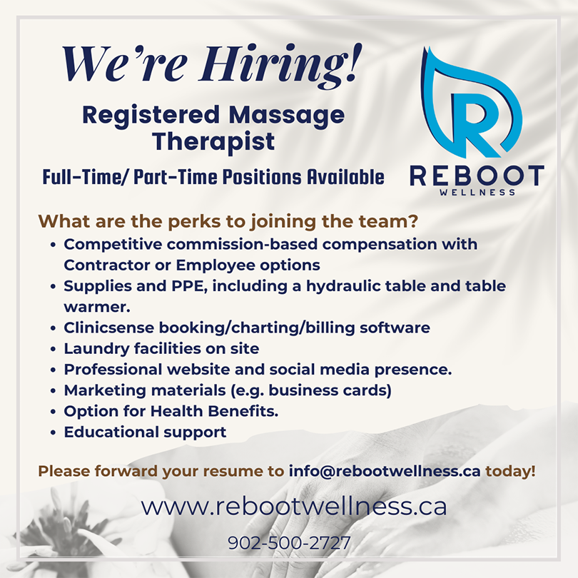 Home - Reboot Wellness Inc. - Sydney, Nova Scotia
